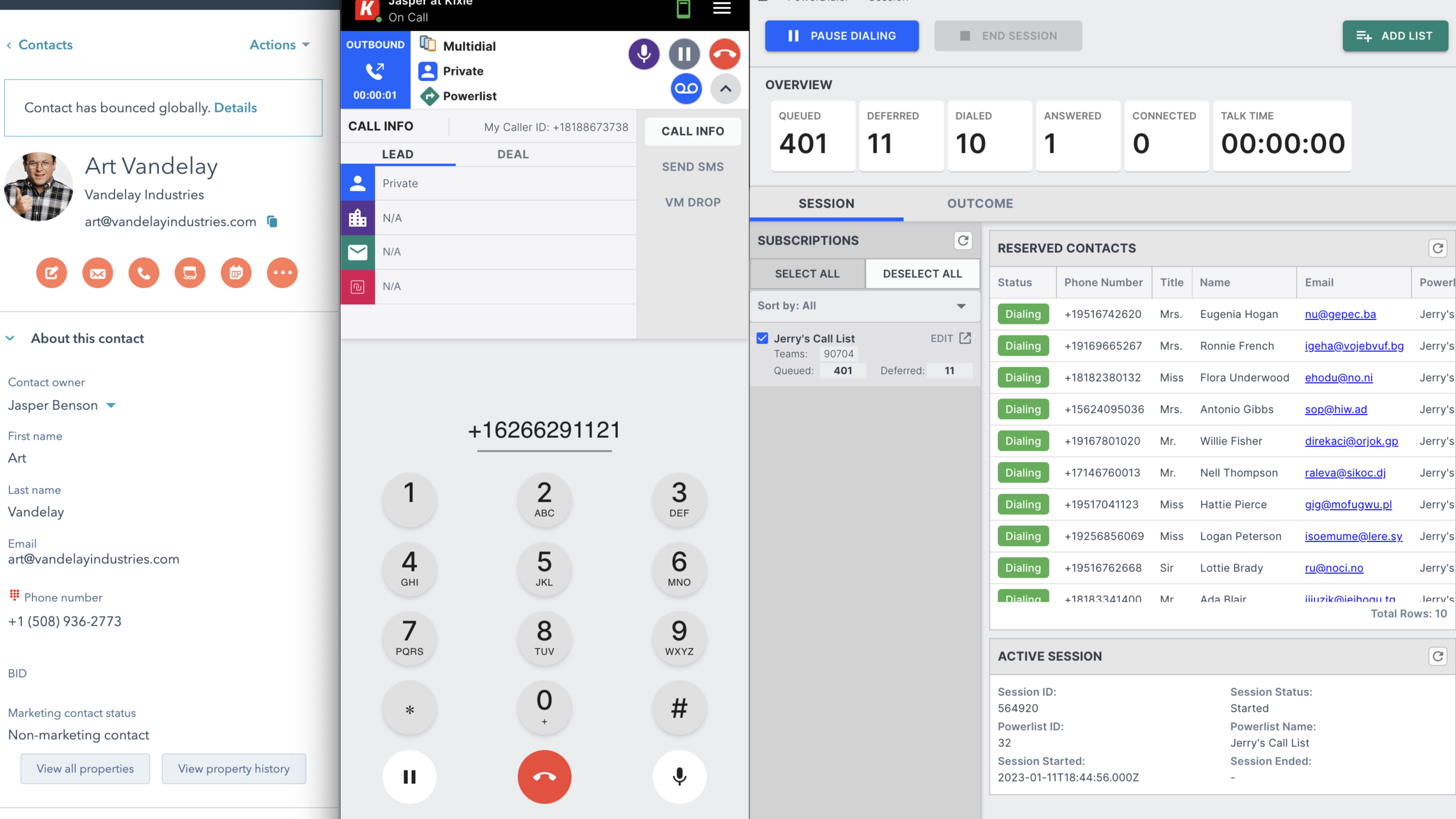 Kixie PowerCall and SMS HubSpot Integration | Connect Them Today